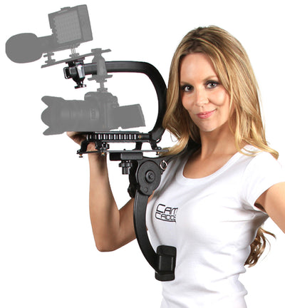 Camera Shoulder Mount / Rig Mirrorless Cameras / DSLR Video Stabilizer ...