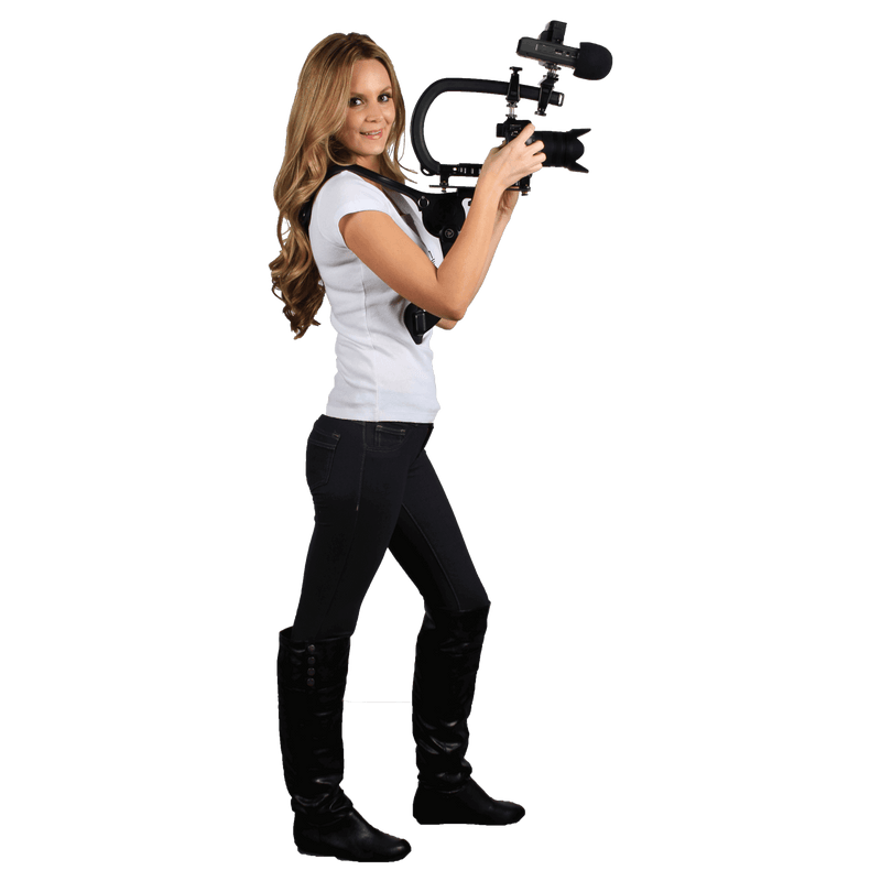 Camera Shoulder Mount / Rig Mirrorless Cameras / DSLR Video Stabilizer ...